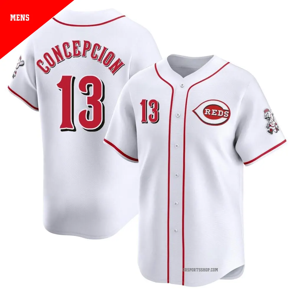 Dave Concepcion Jersey, Reds Dave Concepcion Home, Away, City Connect ...