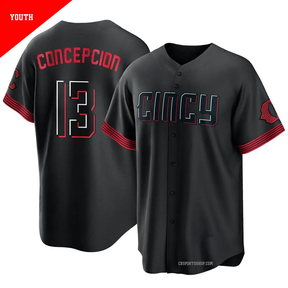 Dave Concepcion Jersey, Reds Dave Concepcion Home, Away, City Connect ...